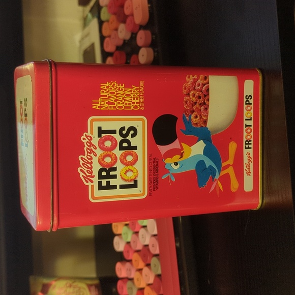 Kellogg'S | Other | Vintage Froot Loops Tin | Poshmark